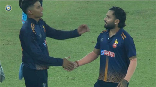 SMAT 2025, Delhi vs Saurashtra: Fall of Wickets