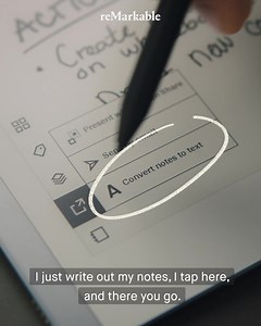 “This is the paper tablet that’s changed the way I work. Let me show you why.” | reMarkable