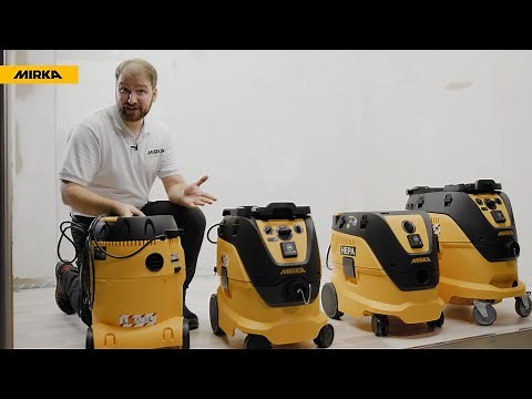 Why choose a Mirka® dust extractor? Features and benefits