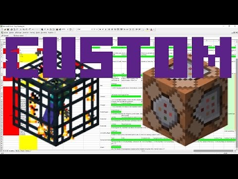 Custom Items/Blocks/Entities easily, 1.11 - Minecraft Command Blocks