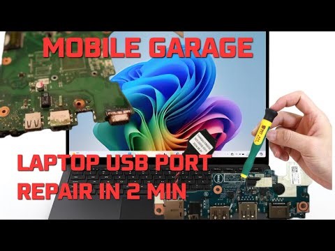 Laptop Usb Port Replacement | Usb Socket change