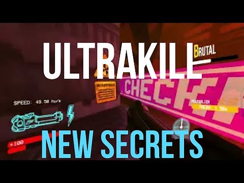 ULTRAKILL UPDATE: where to find the NEW SECRETS!