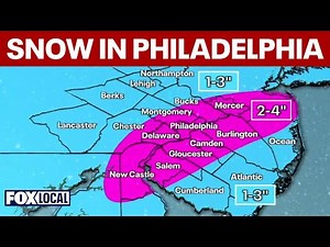 LIVE CAMERAS: Snow falls across Pennsylvania, New Jersey | FOX 29 News Philadelphia