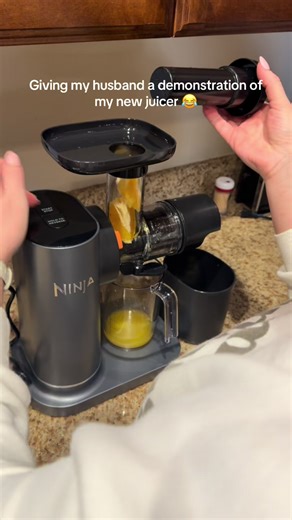 Juicing Demonstration with a New Ninja Juicer