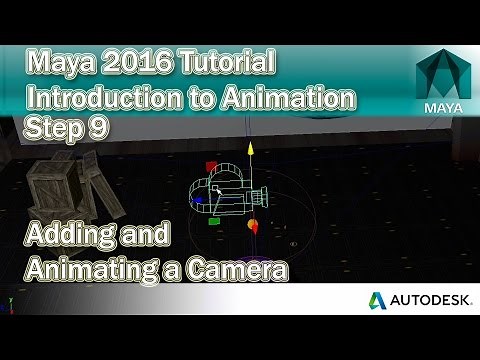 #9 How to animate a camera in Maya | Maya 2016 Animation Tutorial