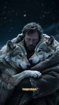 Seen From Above: Human and Wolves Breathing Together