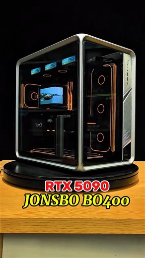 Jonsbo BO400 Gaming Build PC♥️RTX 5090😱 #shorts