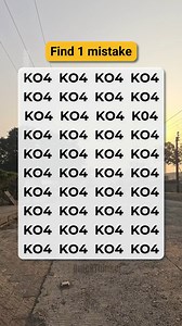 Spot the four mistakes in KO4! | Quick Thinker
