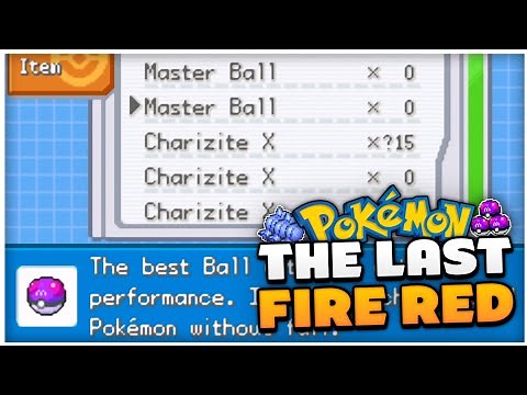 Pokemon The Last Fire Red Cheats Codes v4 Rare Candy Master Ball Infinite Money Competitive Items