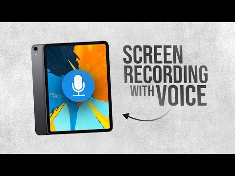 How to Screen Record with Voice on iPad (tutorial)