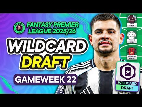 FPL GW22 WILDCARD DRAFT! 📝 When to Wildcard & What to Consider | Fantasy Premier League Tips 2025/26