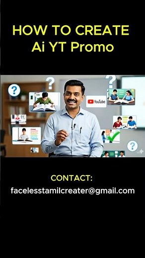 How to Create Ai YouTube Promo Video using Google Veo 3 | Veo 3 tutorial in Tamil | #aitamil