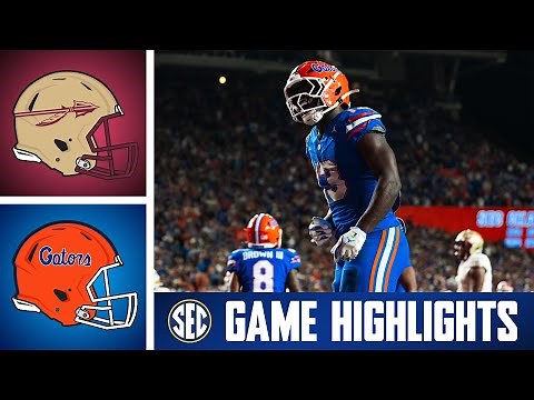 Florida State Seminoles at Florida Gators | Game Highlights | 2025 SEC Football