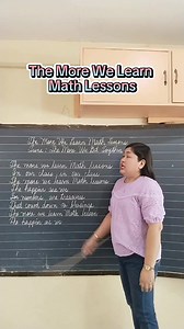 6.5K views · 88 reactions | The More We Learn Math Lessons #energizer #education | Teacher Anne | Facebook