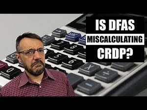 Is DFAS Miscalculating CRPD for Chapter 61 Retirees?