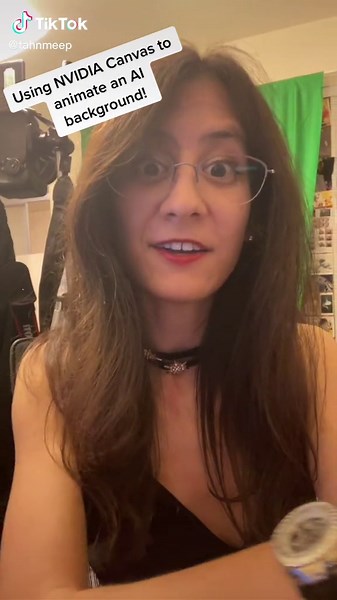 Using NVIDIA Canvas for Animated AI Backgrounds