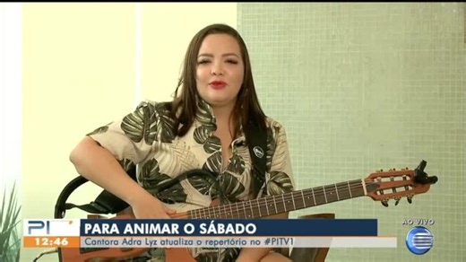 Cantora Adra Lyz atualiza o repertório no PITV1