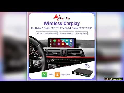 Android Auto Wireless CarPlay for BMW 3 4 Series F30 F31 F32 F33 F34 F35 F36 20122020 with Mirror L