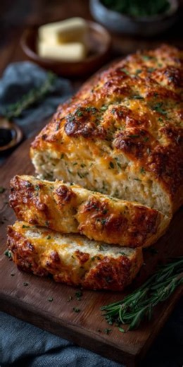 Cheddar Herb Quick Bread Recipe: Savory Cheese Loaf (PDF) - Etsy