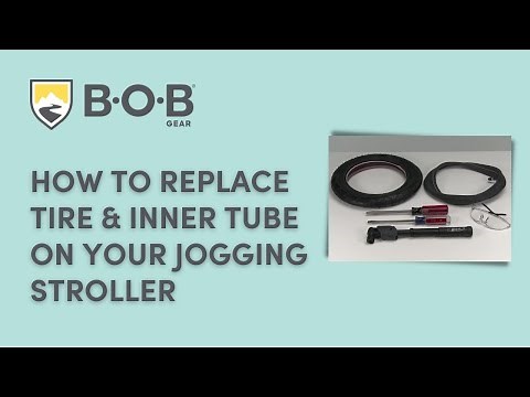 How To Replace Tire & Inner Tube On Your Jogging Stroller (select models)