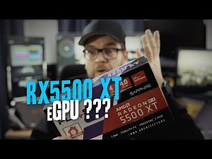 eGPU - RX5500XT 4GB vs. RadeonVII 16 GB