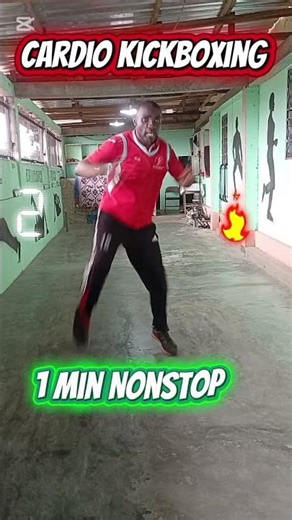 Cardio kickboxing workout