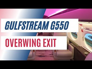 G550 Overwing emergency exit at Dynamic Advanced Training