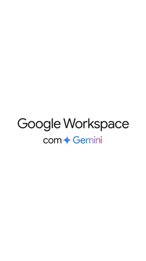 Ajudando empresas a fazerem o seu trabalho ainda melhor. — Google Workspace com Gemini. | Google Workspace