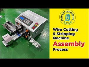 Automatic Wire Cutting & Stripping Machine Demo | High Speed Precision Cutting | Nishant Industries
