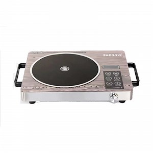 [Hot Item] 2000kw Stainless Steel Body Commercial Infrared Cooker Flat Cooker Stove Touch Screen