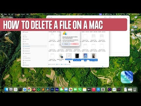 How to Delete a File on a Mac (macOS 26 Guide)