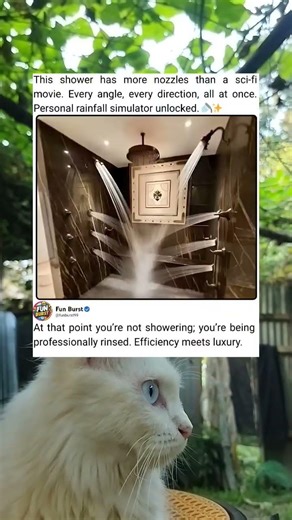 Shower With So Many Jets—Spa Mode Activated