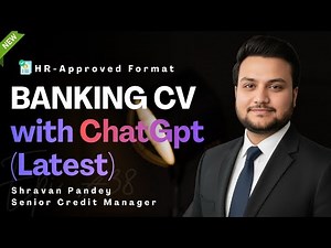 Bank Job Resume Format 2026 | Credit, Sales & Operations Using ChatGPT