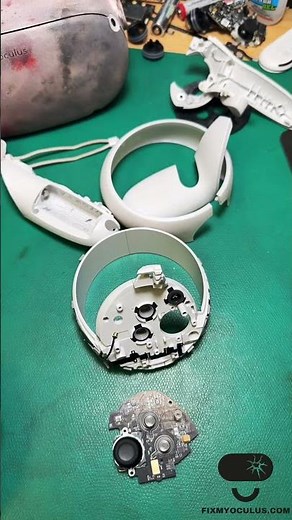 How Quest 2 Buttons Actually Work #quest2 #vr #vrgaming #oculus #repair #tech
