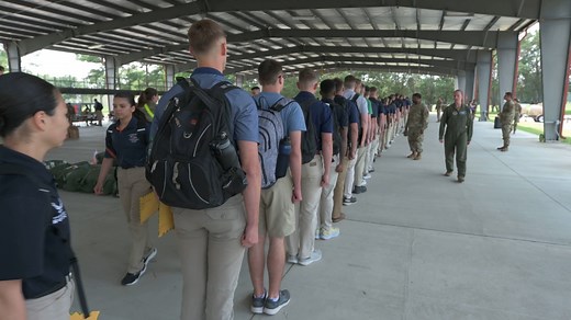 AFROTC cadets arrive at Maxwell AFB - B-Roll Package
