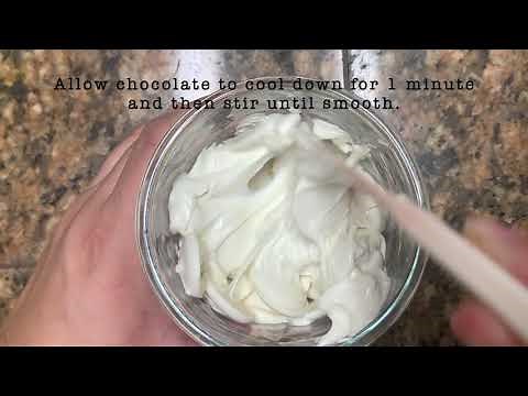 How to melt Guittard Chocolate in a microwave