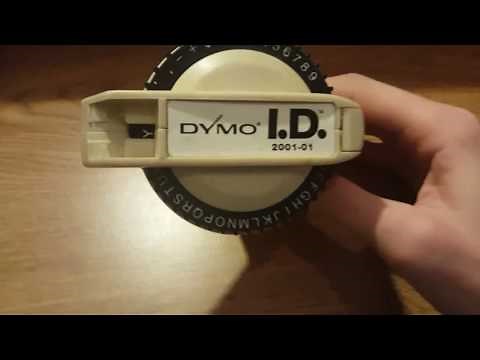 How to load a Dymo I.D. 2001-01 Label Maker (CHECK PINNED COMMENT)