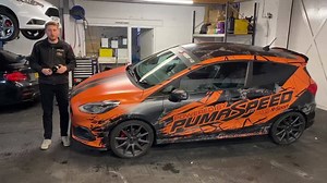 Take a look as we remove the development V2 engine mount from our Orange 300bhp X37 Fiesta ST Mk8 and see there is absolutely no sign of wear and tear after 13,000 miles and 3 track days. | Pumaspeed