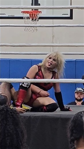 Kidd Bandit gets the victory #womenswrestling