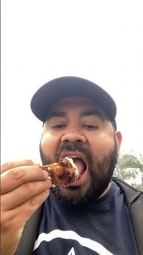 Grilled wings on the Masterbuilt gravity fed smoker 1050 series