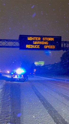 Right under the big, bold “Winter Storm, Reduce Speed” sign, someone apparently decided it was the perfect spot to test the laws of physics. Spoiler: the snow and ice won that round. Consider this your friendly reminder from the Myrtle Beach Police Department: signs exist for a reason, not just decoration. Stay home. Your couch misses you. | Myrtle Beach Police Department