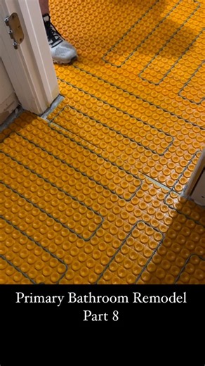 79K views · 951 reactions | Did you know you can DIY heated floors? Felt like the old days of Nik and Liv projects.. stayed up way too late to get it done but on a time crunch and tile started the next day, so had to do it! Were officially tile ready  | Nik and Liv DIY | Facebook