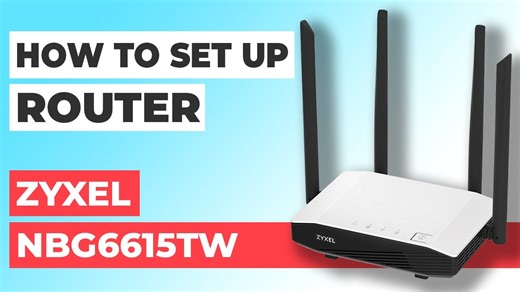 ✅ How to Setup Zyxel NBG6615TW | How to Set Up ZYXEL AC1200 NBG6615TW WiFi Router