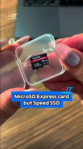 🔵Sandisk MicroSD Express card but Speed like SSD