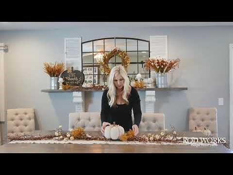 Fall Decor: Autumn Tablescape