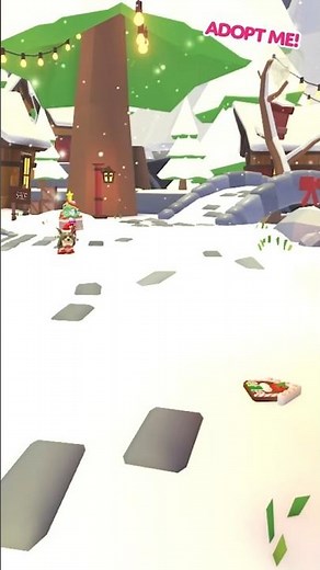 Gingerbread house throw toy!!! 🍪🏚️ DELICIOUS#adoptme #roblox #robloxshorts #adoptmeupdate