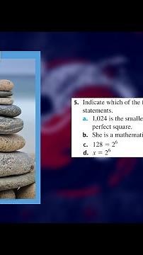 (2.1.5) Distinguishing Statements in Mathematical Contexts