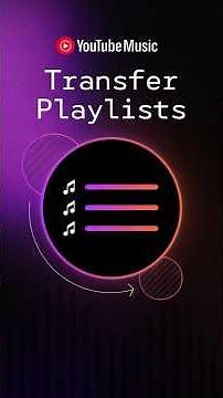 HOW TO: Transfer playlists from another service to YouTube Music