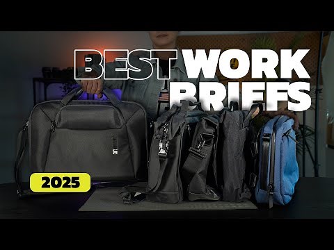 Ditch the Backpack: Top Messenger & Brief Bags for Work!