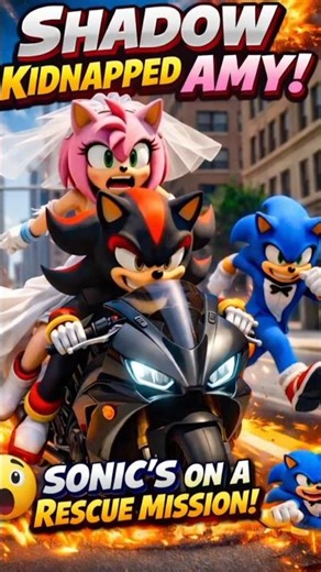 SHADOW KIDNAPPED AMY… AND SONIC WENT INSANE! 😱 #sonic #sonicthehedgehog #shorts